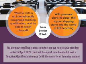 CertTESOL - Level 5 Teaching Qualification - Enterkey Training